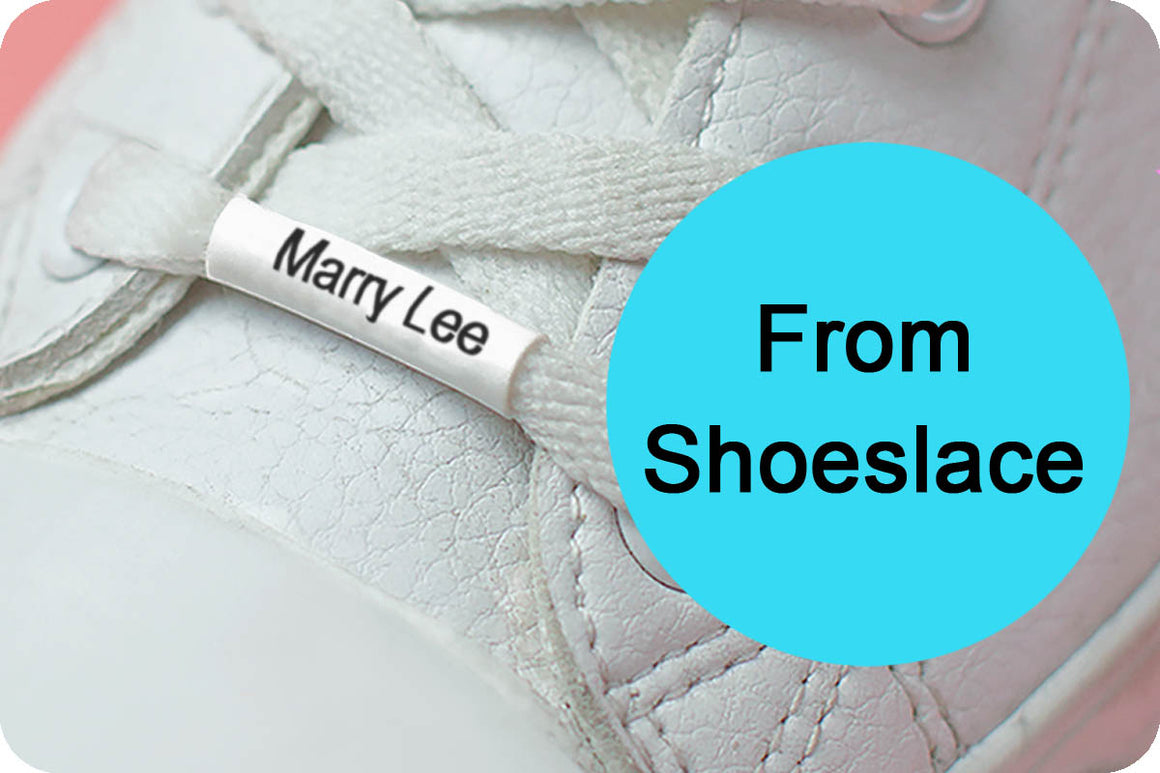 StacynKirill Set of 40/80/120 PCS Shoes Belongings Name Label Tag In M